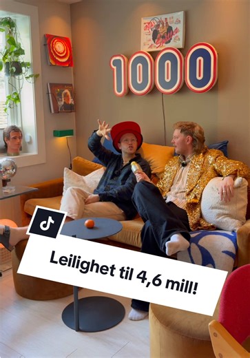 Egil Skurdals koselige leilighet på Sagene