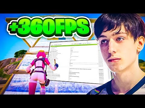 How PROS Boost FPS & Reduce Input Delay in Fortnite! ✅ (HUGE FPS BOOST)