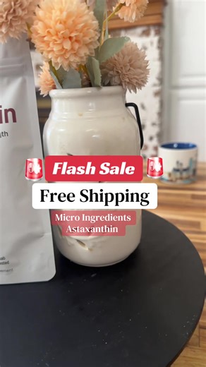 This is the exact astaxanthin I take (12mg) — clean ingredients, no fillers. Linked in the orange bag 🧡. #TikTokShopDeals #Astaxanthin #MicroIngredients