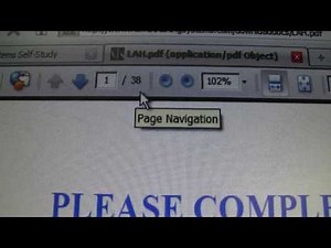 NORRIS TRAINING SYSTEMS prestudy instructions.