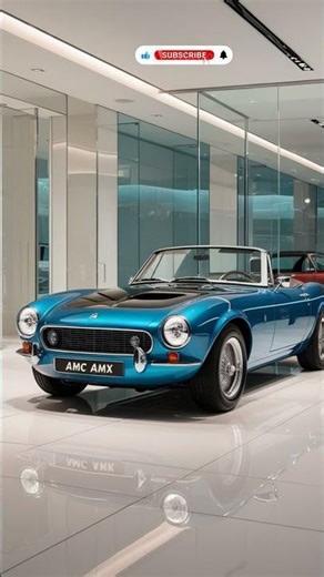 1968 AMC AMX • Two Seat Fury #automobile #performancecars #musclecar