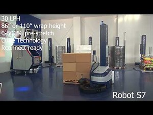 Robopac's semi-automatic stretch wrapper lineup