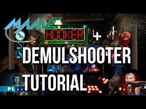 MAME Hooker TUTORIAL for LED outputs via DemulShooter on House of the Dead Scarlet Dawn!!