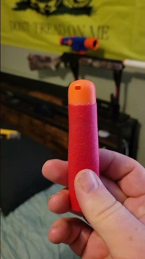 my homemade pump-action nerf rifle that shoots the Rival balls and mega Nerf darts