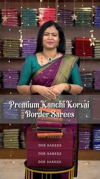 Premium Kanchi Korvai border semi silk Udal butta bridal saree |DSR Sarees | Booking :9443143352 |