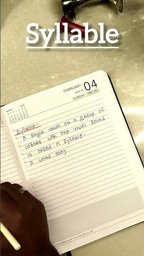 ↪️💫What Is a Syllable? Easy Definition with Examples #speakconfidentenglish#learnenglishgrammar