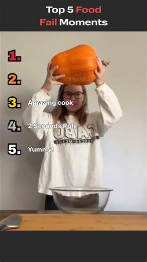top 5 food fail moments