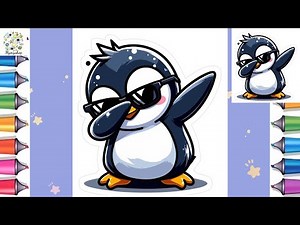 How to Draw a Cute Penguin | Easy Step by Step Drawing Tutorial
