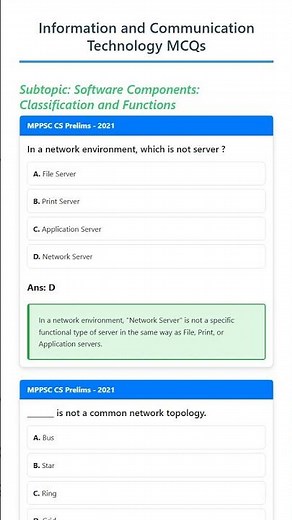 Software Components: Classification and Functions