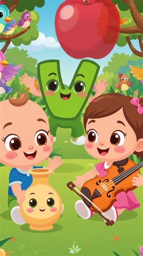 #abc #education #letter #V#for #baby #