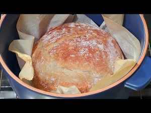 Homemade Artisan Bread Recipe - No Knead
