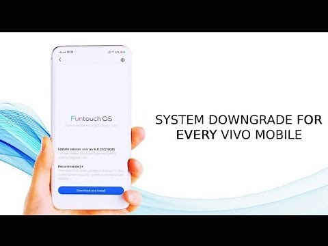 How to System Downgrade in every Vivo Phone||Vivo Aftool||