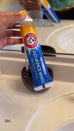 Affordable White Teeth Solution with Arm and Hammer Toothpaste