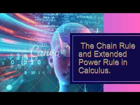 The Chain Rule and Extended Power Rule explained in simple terms 🌟