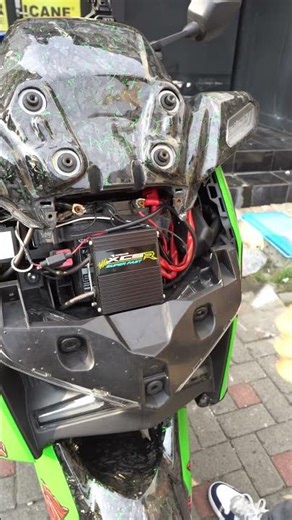 BEFORE AND AFTER Memasang Hurricane XCSR Di Motor!