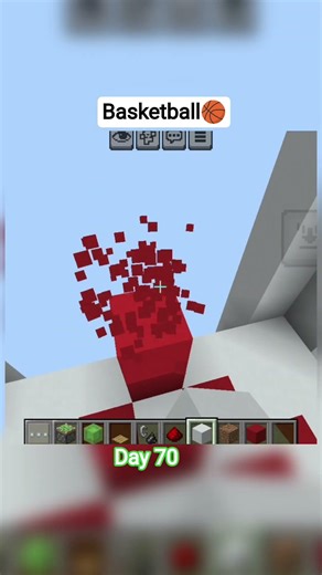 how to make basketball in Minecraft