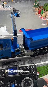 How to Install a Metal Log Grapple on Your 1/14 770S 10×10 Hydraulic Dump Truck? Let’s get hands-on together!#rc #model #rcmodel #modeling #modellife #rchobby #scalemodel #rccar #dumper | Toucanhobby