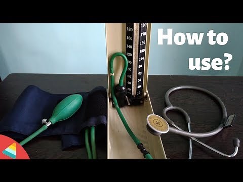 How to check BP manually (English)| step by step method