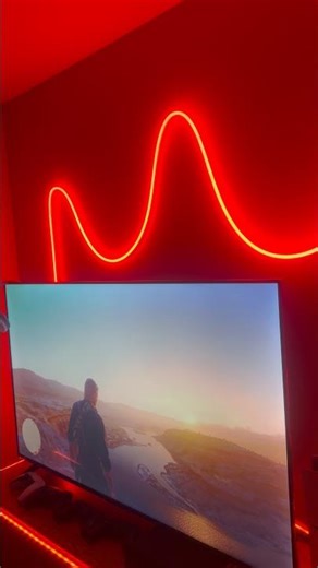 I transformed my gaming room with RGB lights 🔴 | Lumen Gear