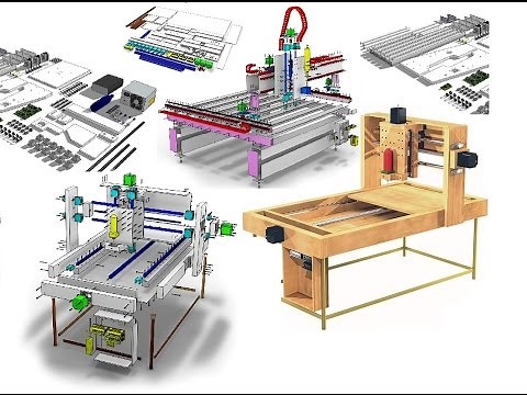 DIY CNC Woodworking Machine-How To Make An Ultra Precise CNC Router+My Story-FULL Plans/Videos/eBook