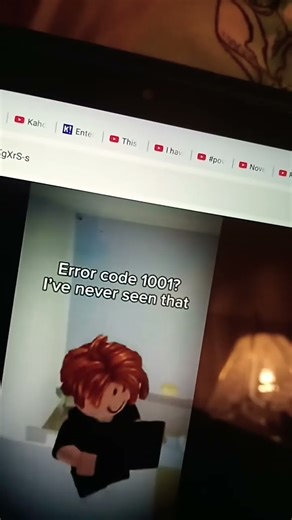 Error code 2001 true Meaning