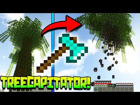 TREECAPITATOR para MINECRAFT 1.17 | NUEVAS ANIMACIONES con un SOLO DATAPACK!