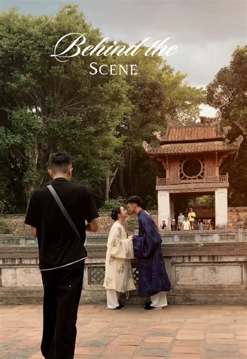 We had a photoshoot in Vietnam wearing Vietnamese Traditional Clothes 🇻🇳😍 @Lynni😗 #MarcDanielBernardo #LYNNIxDANIEL #Lynni