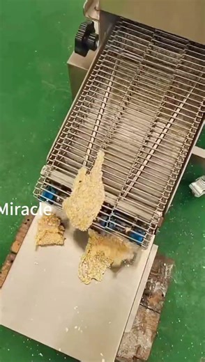 Automatic Chicken Breading Machine/ Chicken Cutlet Batter Breading Machine #breading #machine
