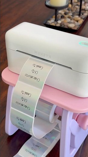 Create custom labels for charity with a Munbyn thermal printer and labels