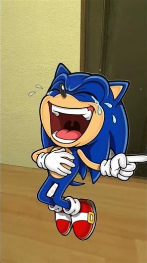 WHY IS SONIC LAUGHING WITH AMY AND PINK POU REVANGE GMODY