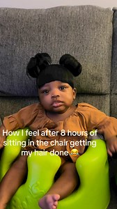 3.5M views · 45K reactions | How I feel after 8 hour of getting my hair done lol  . Just comedy yall lol . No it’s not a wig it’s a head band for babies lol  #fypシviralシ2024 | Jessica Speller | Facebook