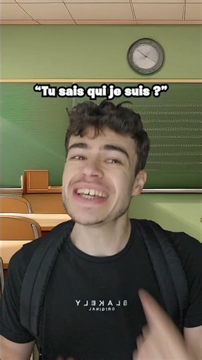 Tu sais qui je suis ? 😂