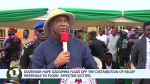 Over the years, we have been challenged by the natural occurrence of floods along the coastline of our dear Imo State. While we acknowledge it as a natural occurrence, as a Government, we will sustain intervention measures, in the interim, pending a lasting solution. This was a reassurance I made to our people while flagging off the distribution of relief materials donated by the National Emergency Management Agency (NEMA) under the Special National Economic Livelihood and Emergency Intervention