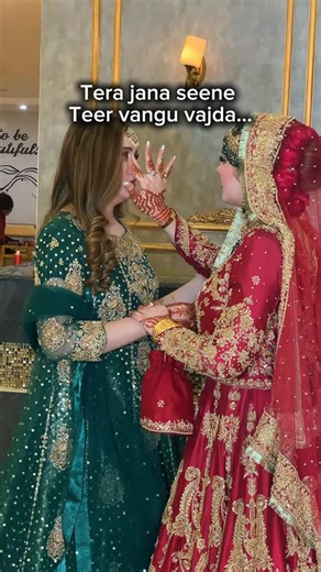 Robina’s singhar beauty salon on Instagram: "Stunning makeover of two beautiful sisters done by Robina’s singhar….. #Sisters #makeup #bride"