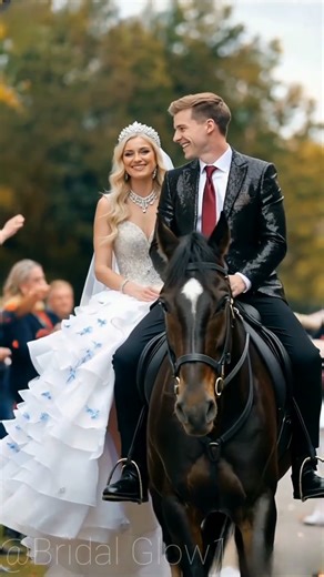Journey of Love – Bride and Groom on Horseback
