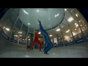 Practicing smoother transitions over legs - iFly Indoor Skydiving - Tunnel Flight