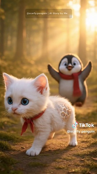Scarfy Penguin on TikTok