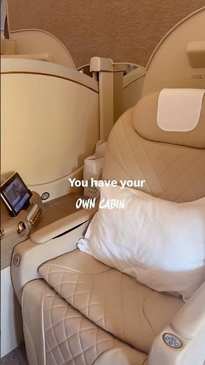 💎 Emirates First Class Experience 🛫🥂 #travelshorts