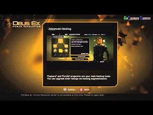 Deus Ex: Human Revolution - Tutorial: Hacking and Advanced Hacking