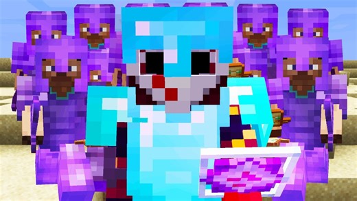 Can I Beat 100 Minecraft Players Alone? ⚔️💀 [Ultimate PvP Survival Challenge]