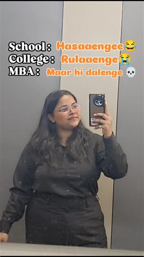 Archita Srivastava✨ | There’s this Bollywood song that goes, ‘Hasaenge… rulaenge… mar hi daalenge.’ And somehow, I converted it into my academic journey. School... | Instagram