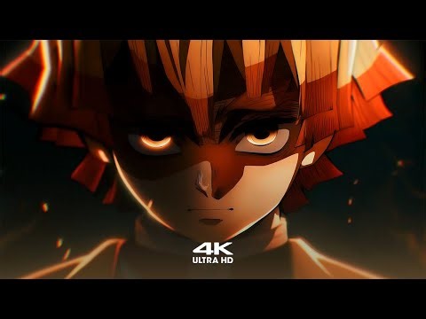 Zenitsu Agatsuma 4K Live Wallpaper ⚡ Demon Slayer Screensaver | Ultra HD Anime