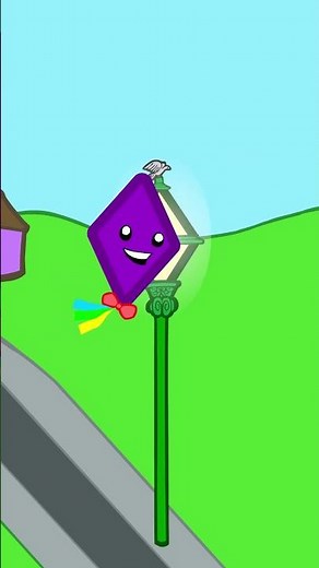 Meet the Shapes "Diamond" Jump-In | Preschool Prep Company #shorts