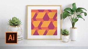 14K views · 346 reactions | Follow along in Adobe Illustrator and learn how to create a geometric pattern that you can use in any design: https://adobe.ly/3bMU8DH #CCLearn | Adobe Creative Cloud | Facebook
