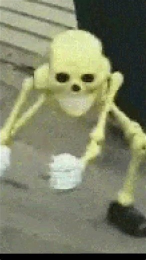 happy skeleton