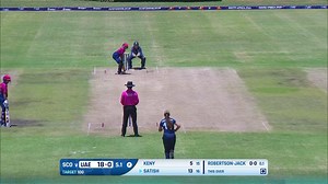 Theertha Satish goes three in a row 💥 #U19T20WorldCup | ICC - International Cricket Council