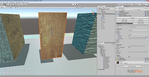 RayFire for Unity破碎插件功能性视频展示