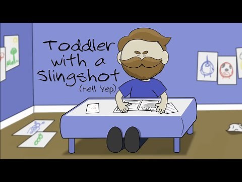Toddler with a Slingshot (Official Animated Music Video)