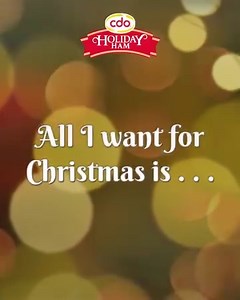 Taste the 100% Premium delight this Christmas with CDO Holiday Ham! Made from 100% Premium Whole Meat glazed with Sweet Pineapple Sauce, siguradong sasarap ang Pasko ng buong pamilya! H’mon & Taste It! Buy your CDO Holiday Ham and other CDO Christmas Hams in supermarkets and CDO Foodstores near you! For bulk order inquiries, you may contact us via: Form: bit.ly/CDOChristmasInquiry Phone: 632 8294 1000 #CDOHolidayHam #HmonAndTasteIt #HmonAndGiftIt ASC Ref. No.: C0145P101724C | CDO Holiday Ham