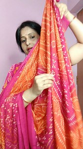 5.8K views · 102 reactions | Pure Chiffon saree in Bandhej Print Enjoy Dicount Offer On Prepaid Payments at https://treevesto.com/search-result.aspx?s=SRSC20 Whatsapp - 7079376964 | Sai Pragati Exclusive Collection | Facebook